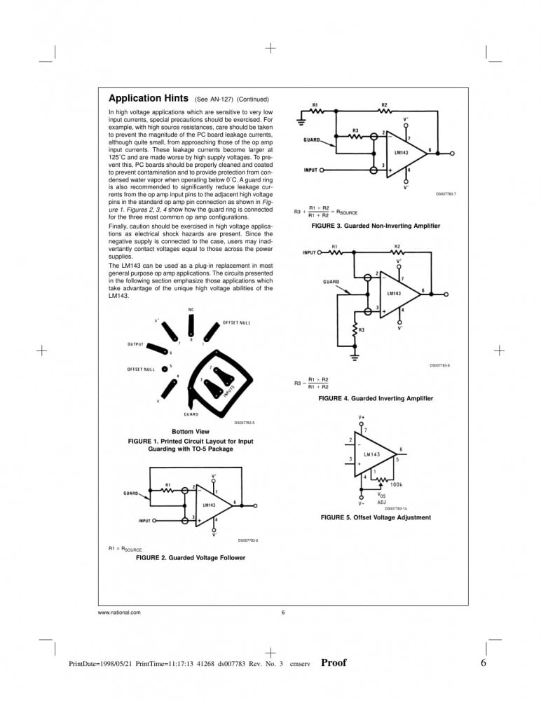 LM143H/883 datasheet page 8