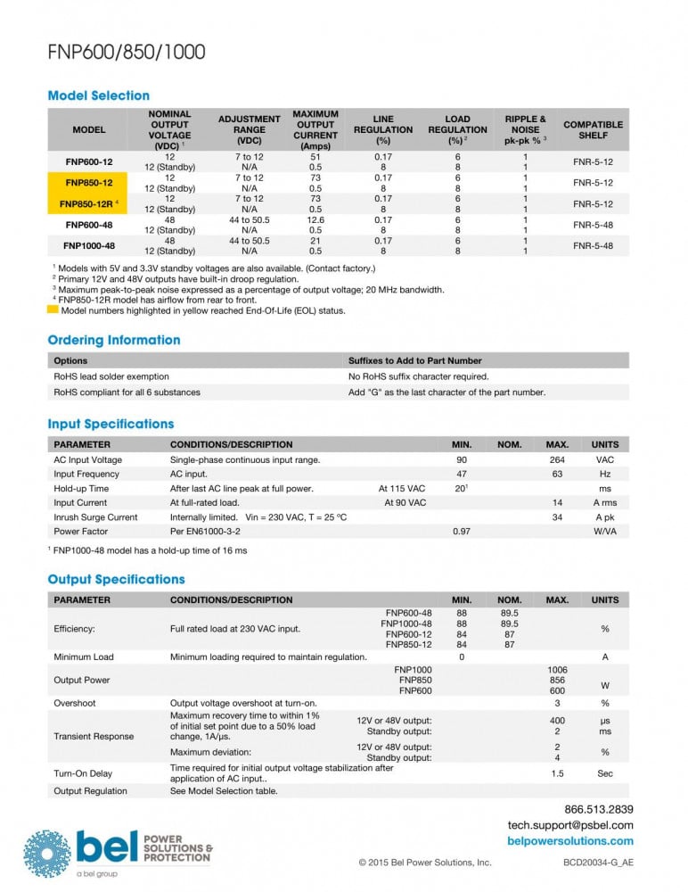 FNP850-12ARG datasheet page 2