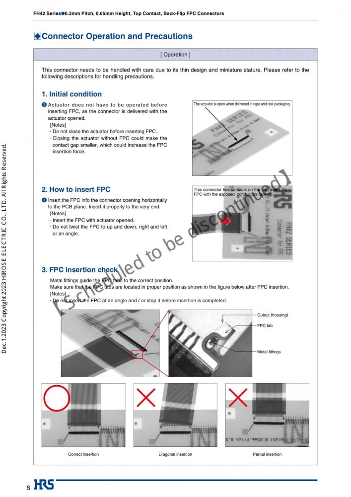 FH42 series documentation page 8