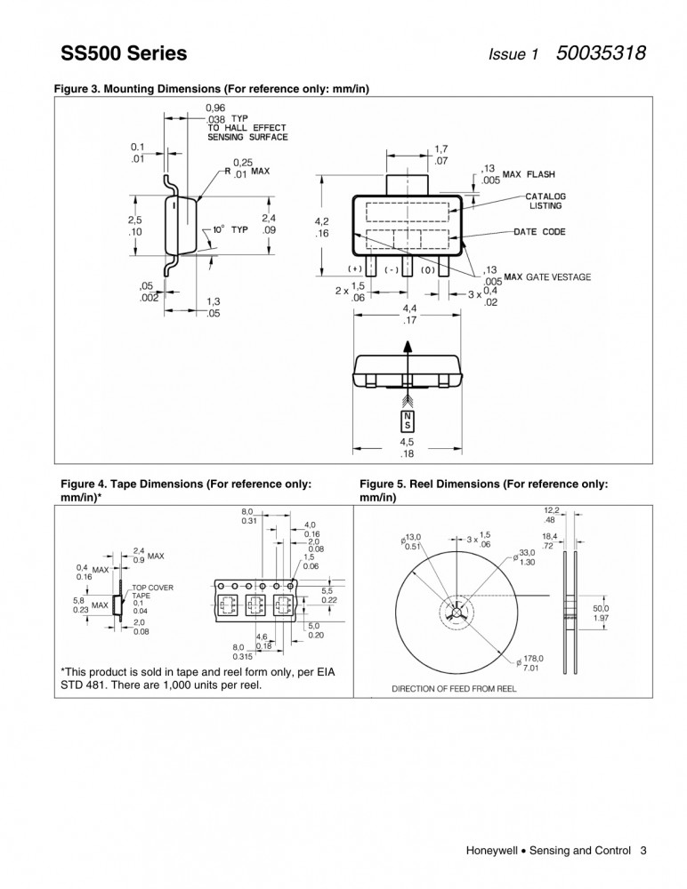 SS541GT technical document page 3
