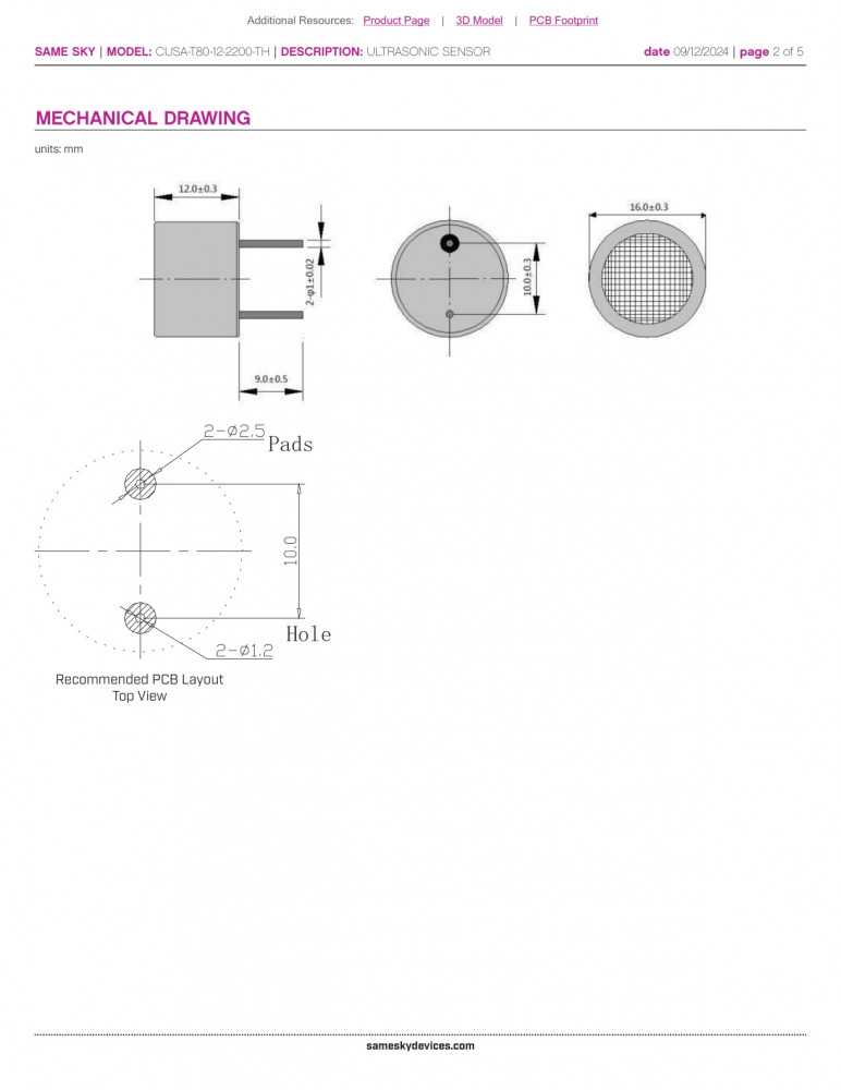 CUSA-T80-12-2200-TH datasheet page 2