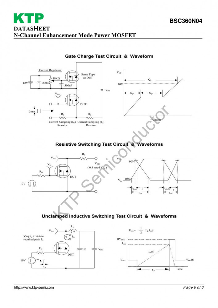 BSC360N04 datasheet page 6
