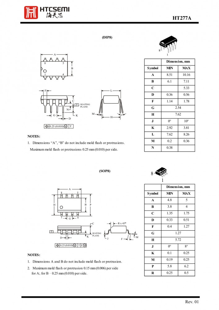 HT277ARZ datasheet page 2