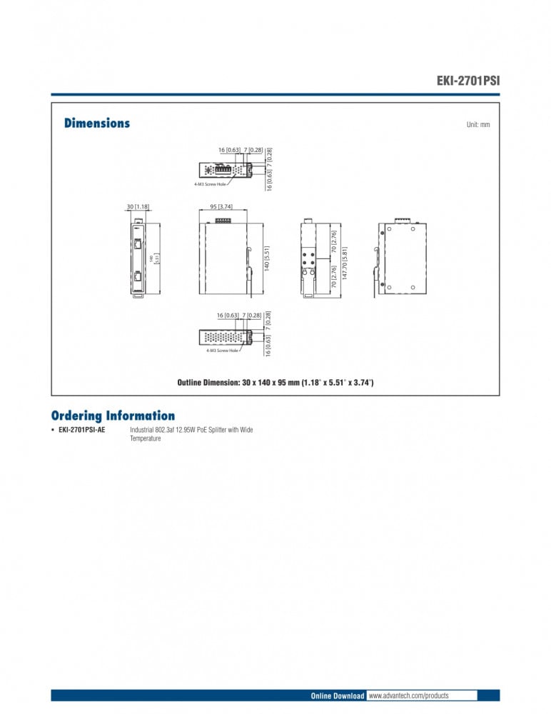 EKI-2701PSI product documentation image 2