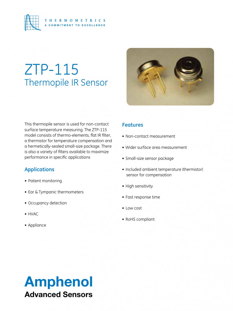 ZTP-115 technical document page 1