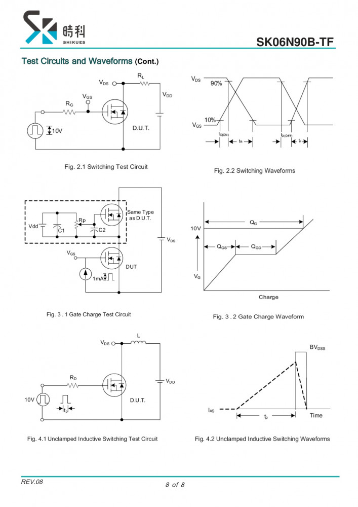 SK06N90B-TF datasheet page 8