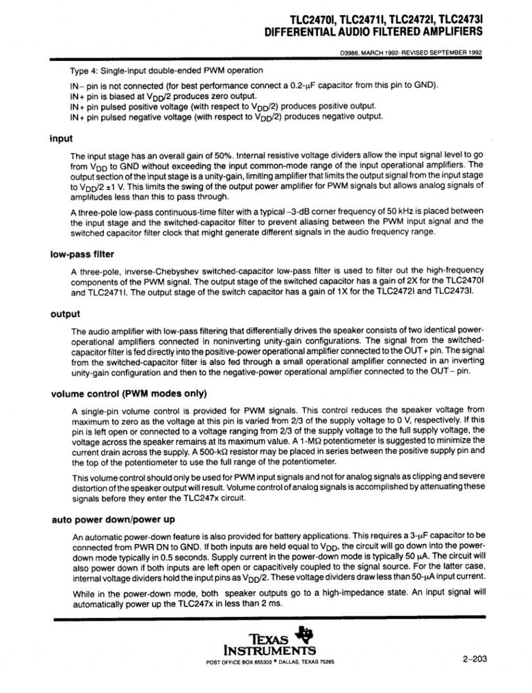 TLC2472ID datasheet page 6