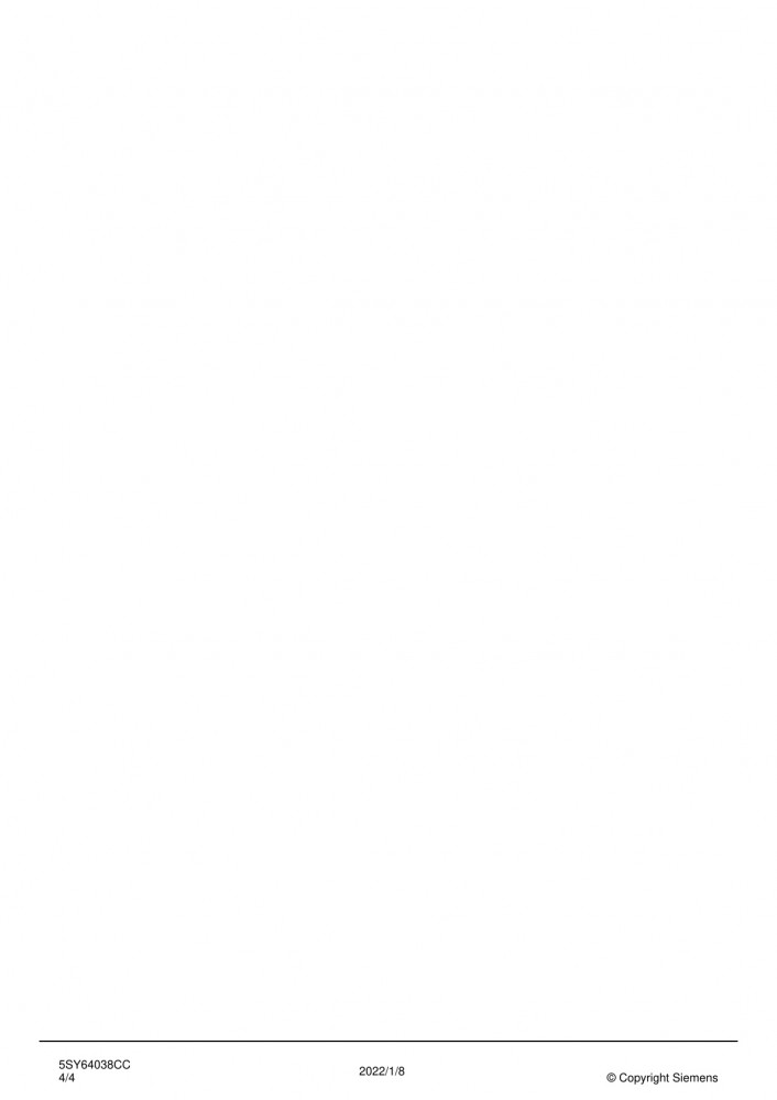 5SY6403-8CC technical document page 4