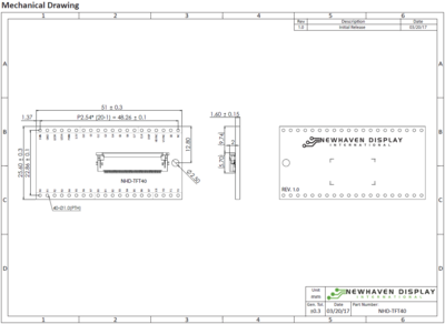 Newhaven Display(Newhaven Display International) NHD-TFT40 for sale