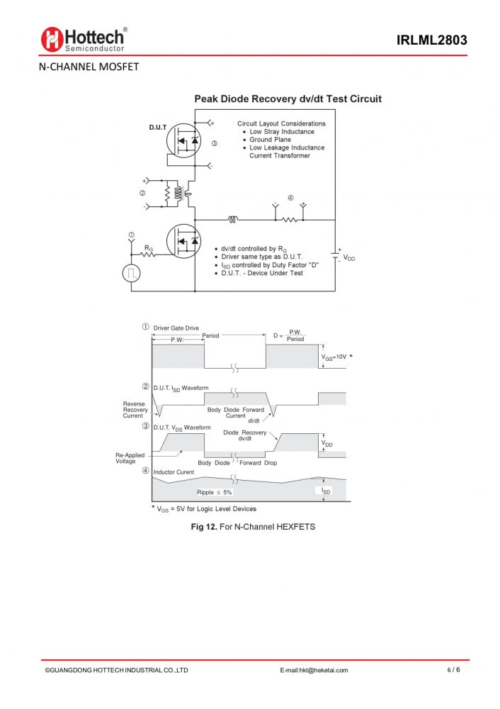 IRLML2803 datasheet page 6
