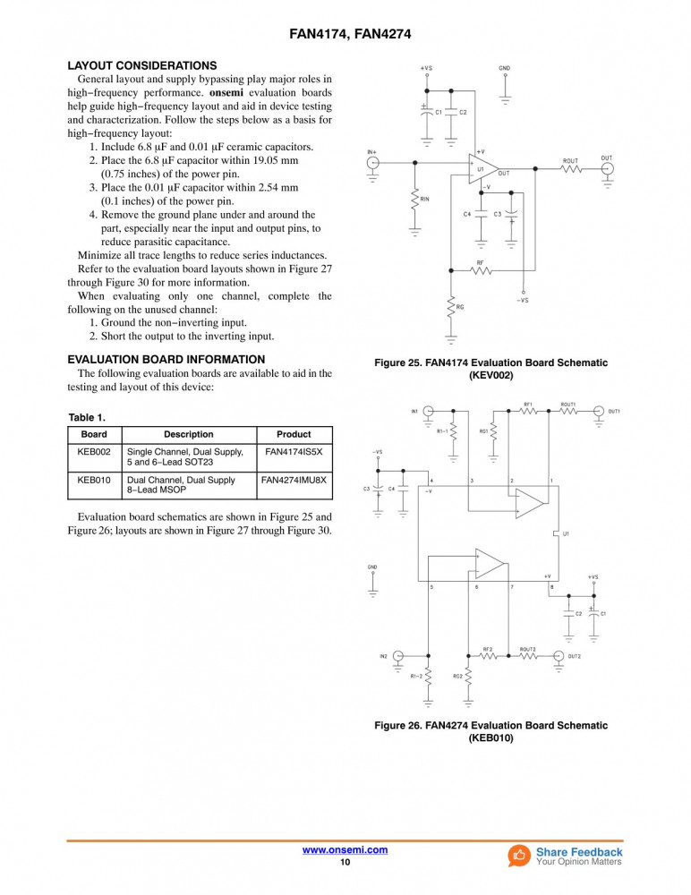 FAN4274 datasheet page 10