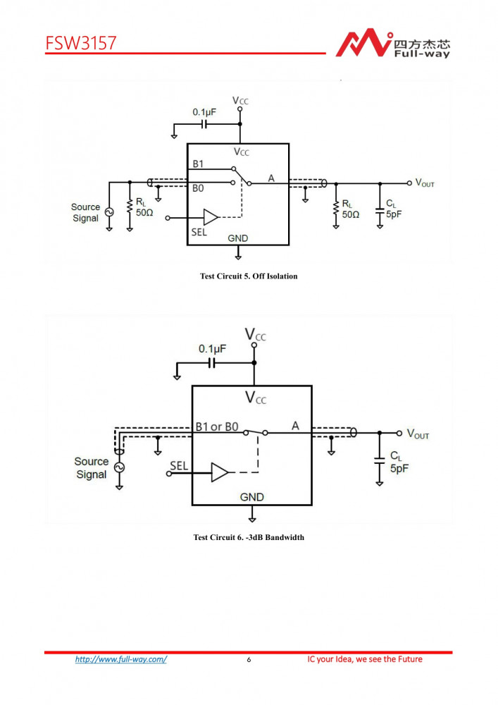 FSW3157 datasheet page 6