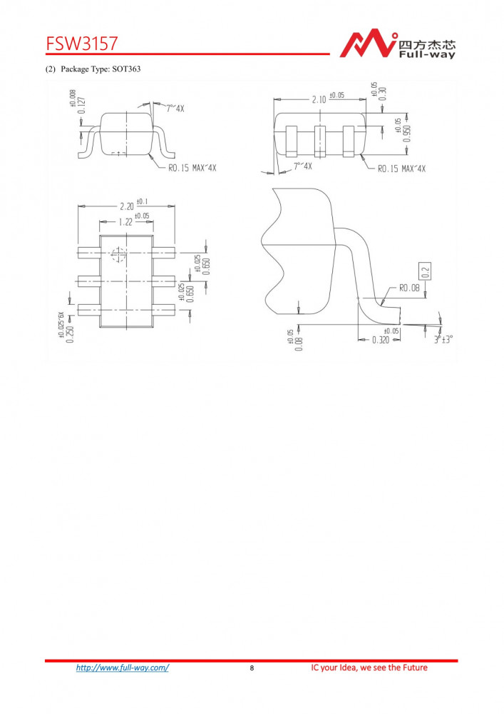 FSW3157 datasheet page 8