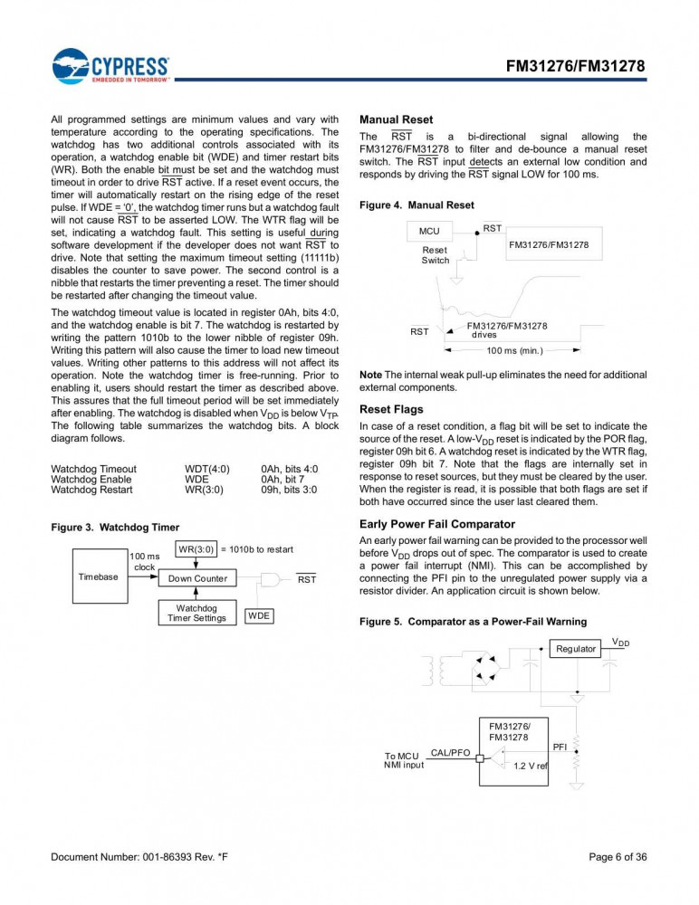 FM31278-G datasheet page 7