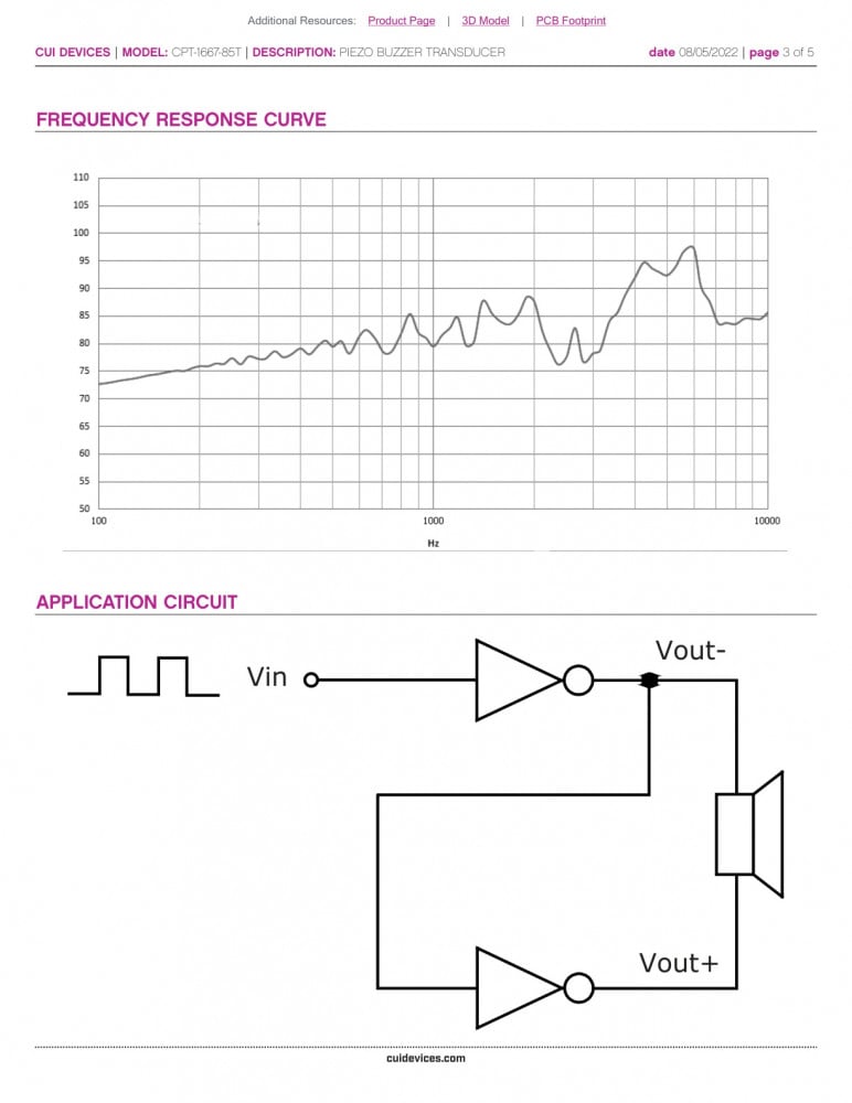 CPT-1667-85T datasheet page 3