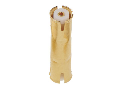 SMP-MAX EVO Jack-to-SMP-MAX EVO Jack Adapter, 14.90mm Length, Gold (Au) Plated Body, Machined Center Contact, Tray, 50 Ohms for sale