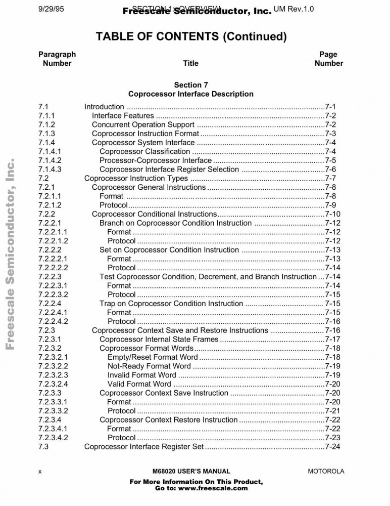 MC68020 technical document page 8