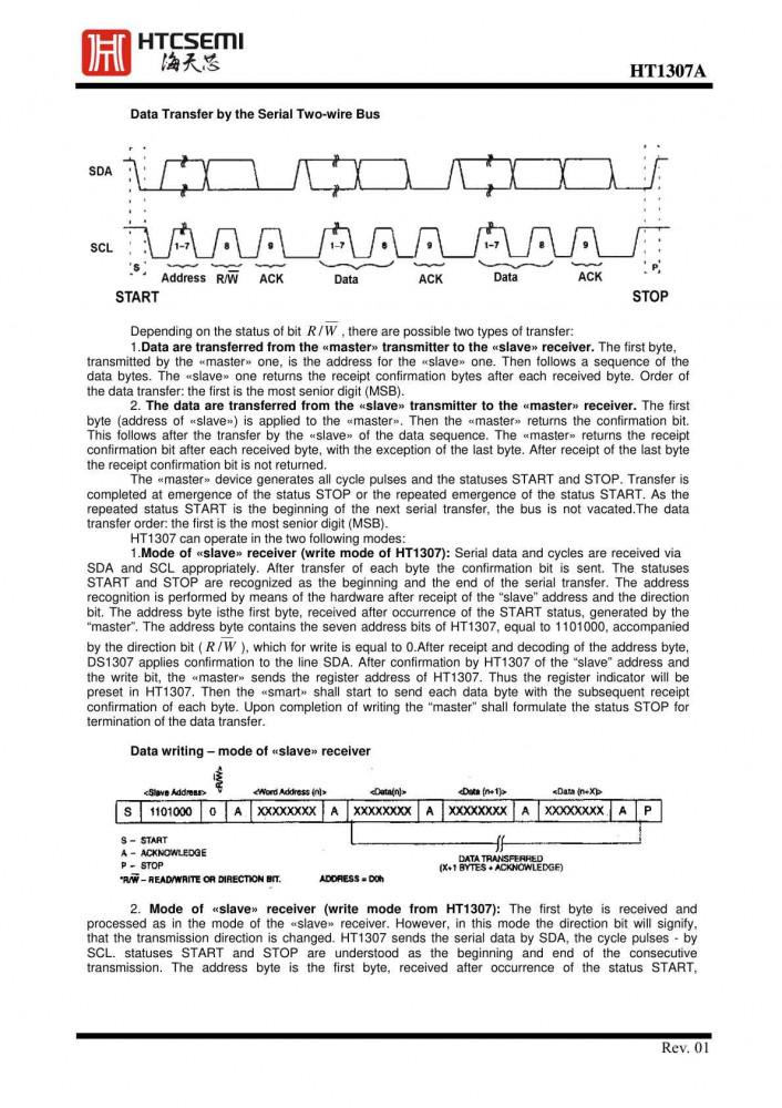 HT1307ANZ datasheet page 7
