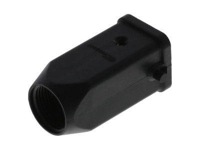 Heavy-Duty Standard (STD) Single Lever Surface Mount Housing, Die-cast Aluminum, with 1 Lever, with Auto Closing Cover, with Gasket, Size 16B «77x27», Pg21x2 Thread, High Construction, Grey