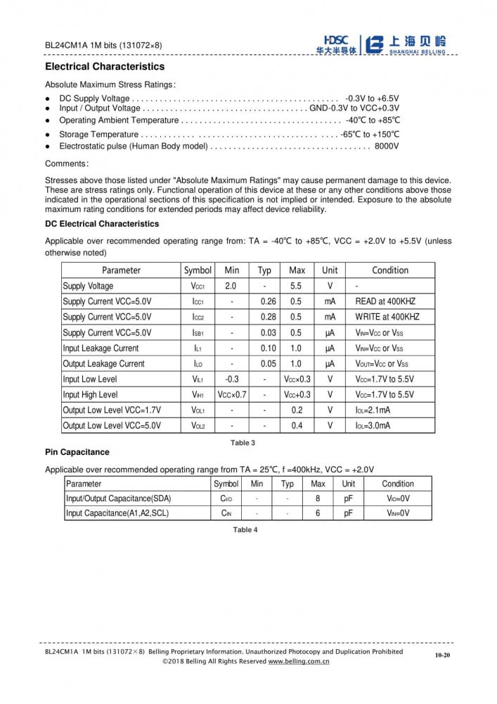 BL24CM1A datasheet page 10