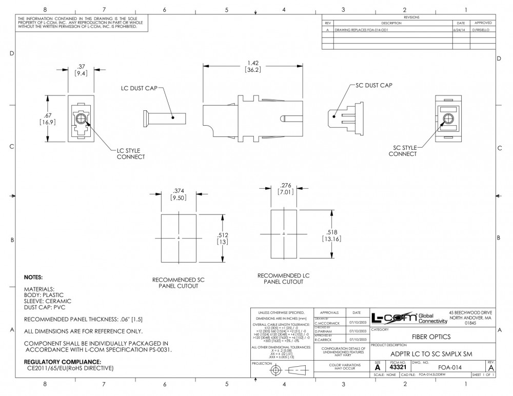 FOA-014 technical document preview