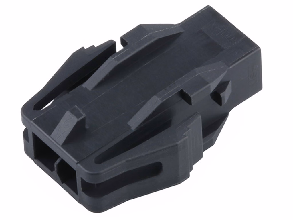 1.00mm Pitch, Rely-On Receptacle Crimp Housing, Single Row, Inner Positive Lock, 3 Circuits, Black