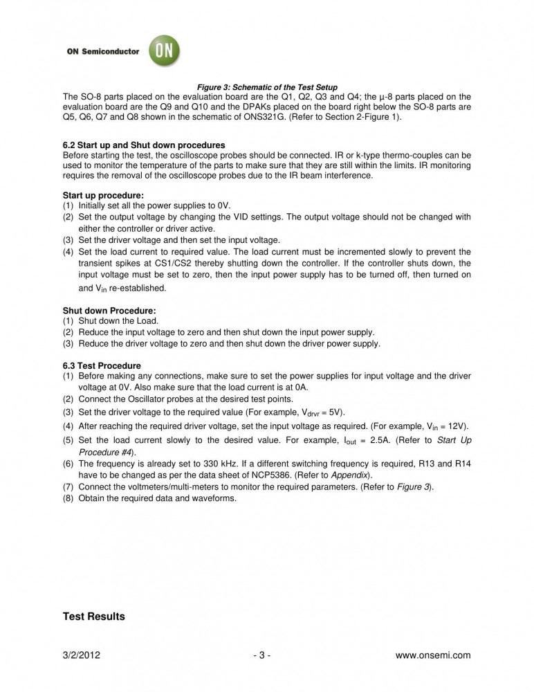 ONS321B12VGEVB technical document page 3