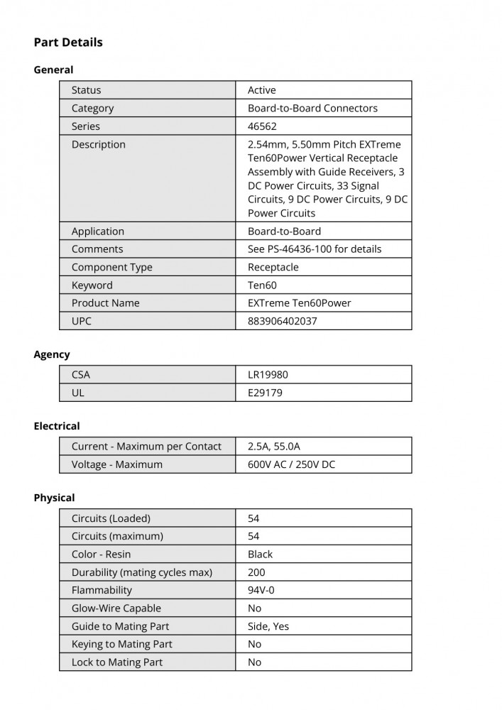 MOLEX 465621035 document page 2
