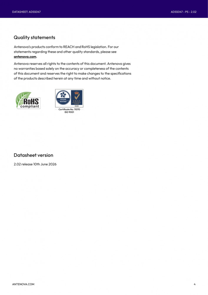 ADSS047 datasheet page 4