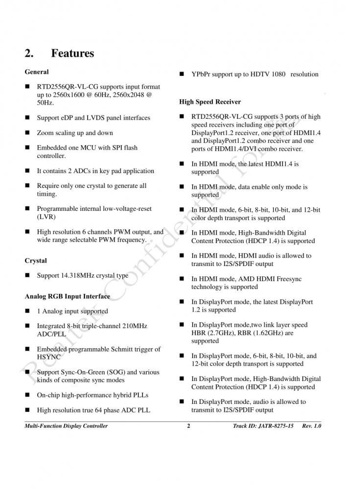RTD2556QR-VL-CG datasheet page 5