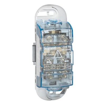Isolating universal support - 1 bar/pole - up to 280 A - for 12x2 - 12x4 mm bars