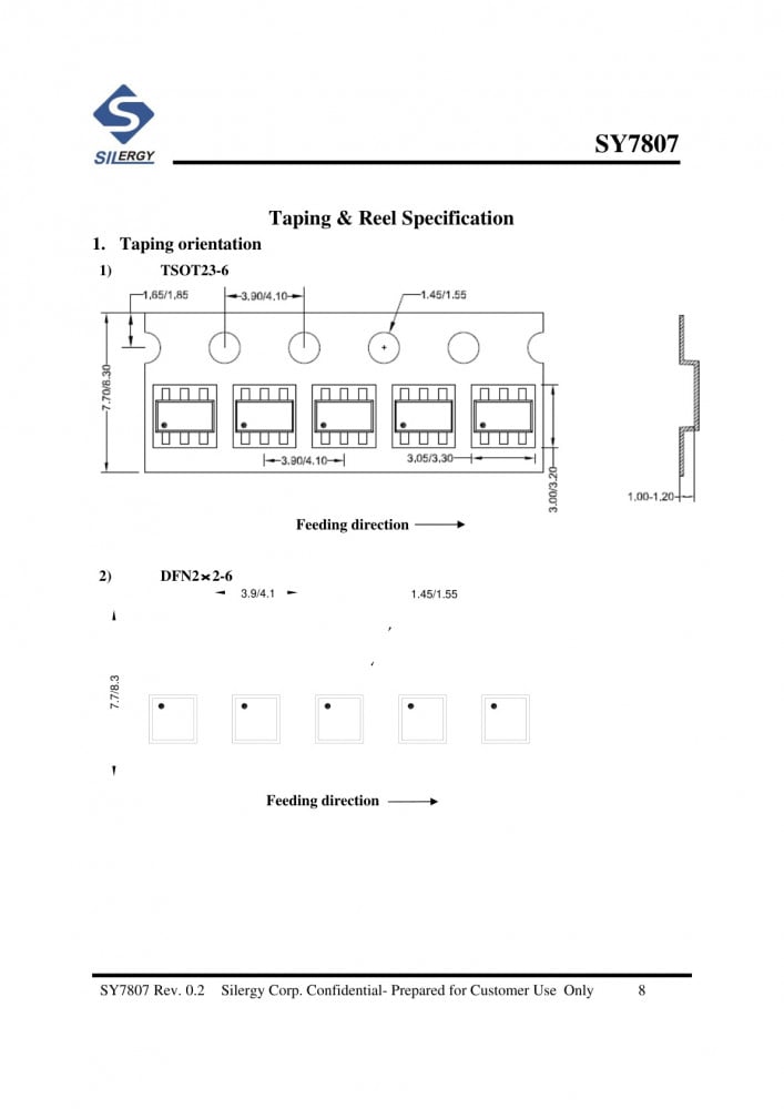 SY7807ADC datasheet page 8