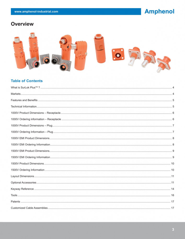 Amphenol SurLok Plus documentation page 3