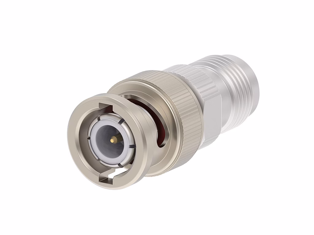 N Plug-to-SMA Jack, Between-Series Adapter, Tray, 50 Ohms