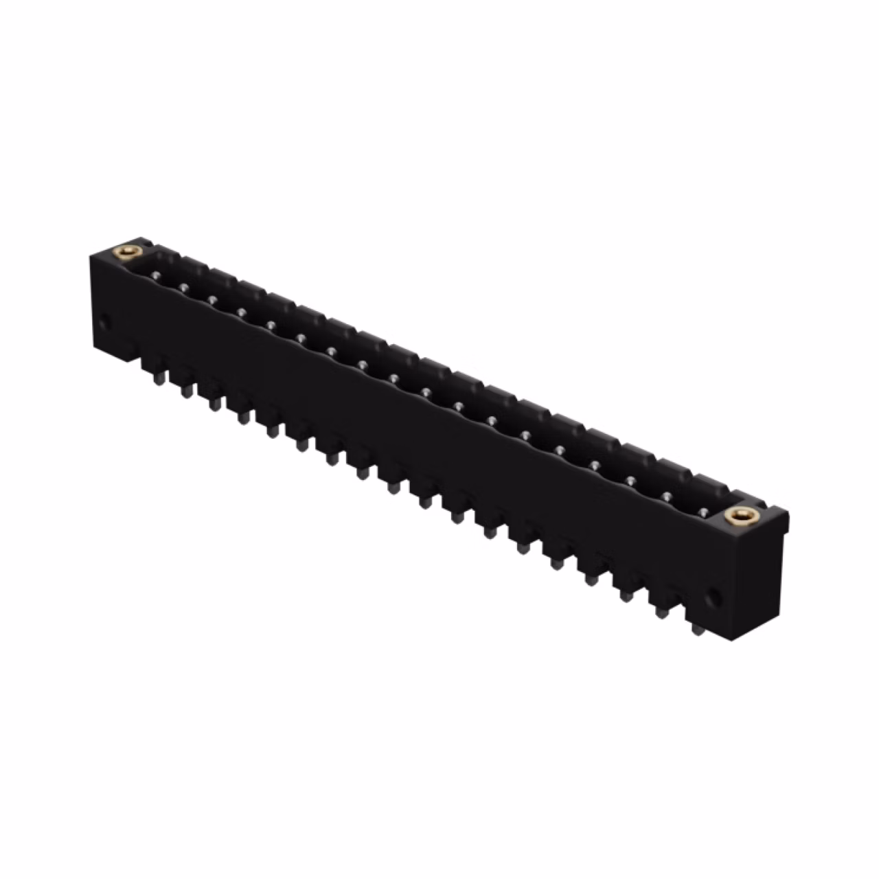 5.00mm Pitch Eurostyle Vertical PCB Header, with Threaded Retention Inserts, 18 Circuits for sale