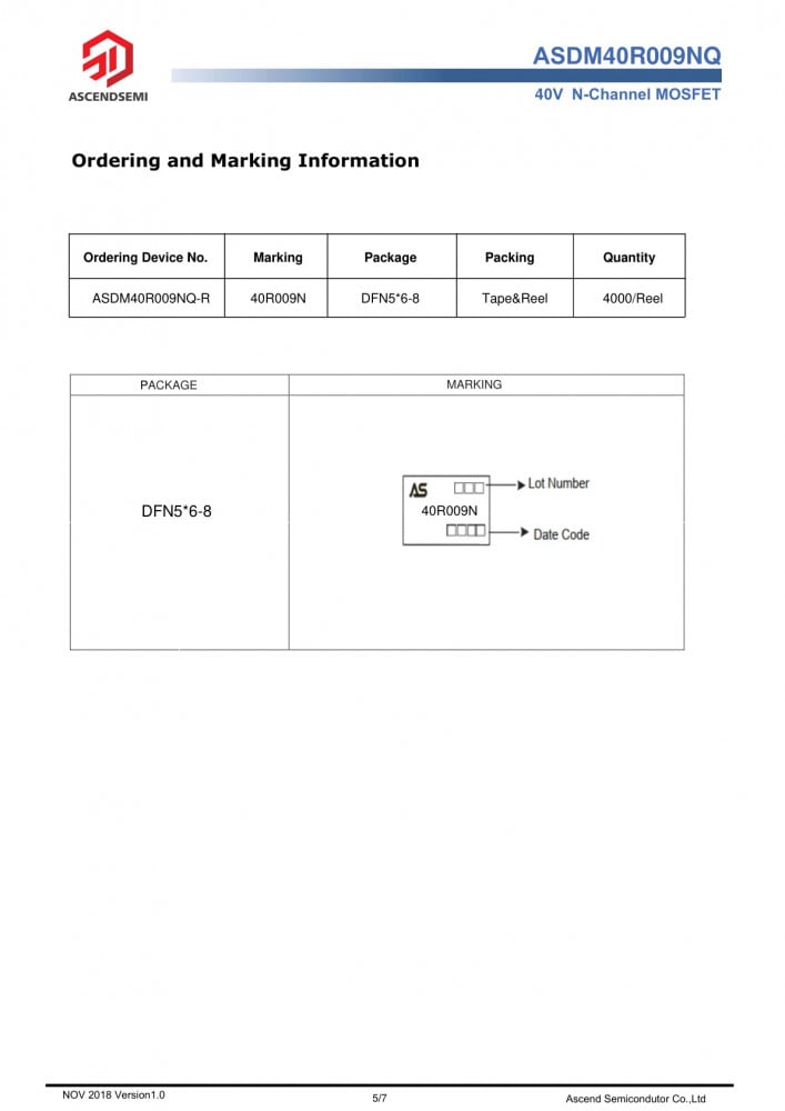 ASDM40R009NQ-R datasheet page 5