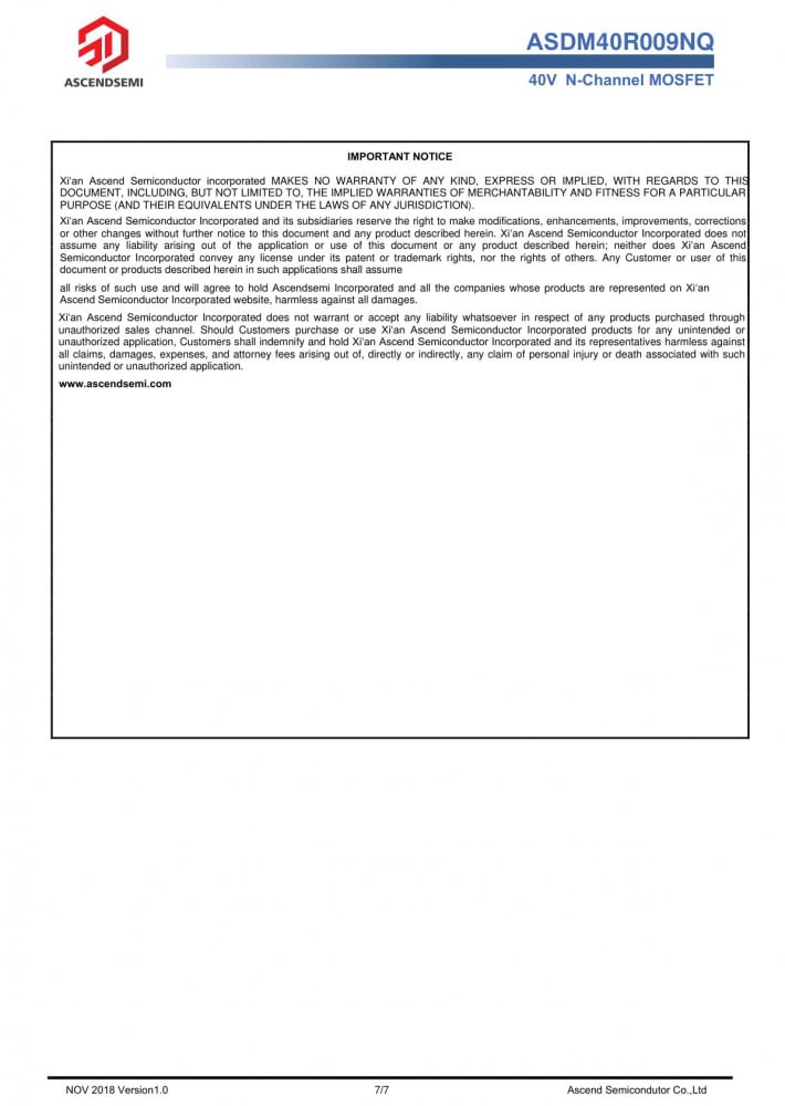 ASDM40R009NQ-R datasheet page 7