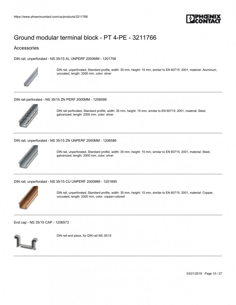 PT 4-PE 3211766 datasheet page 10