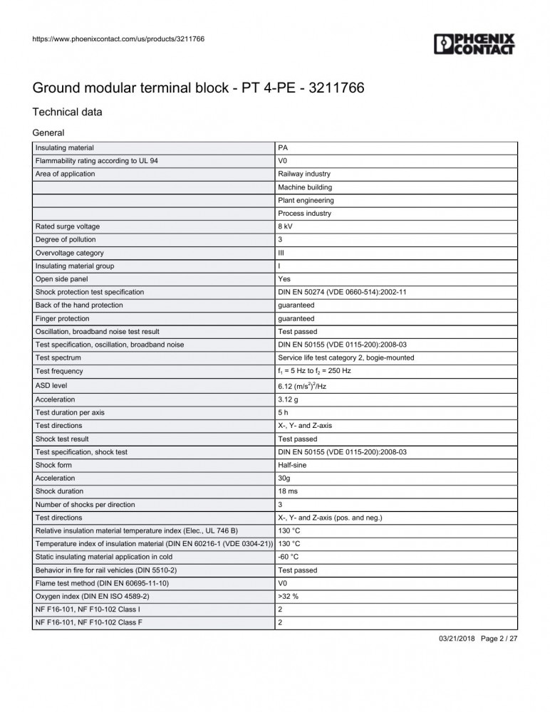 PT 4-PE 3211766 datasheet page 2