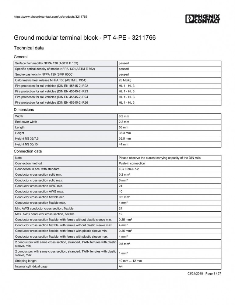 PT 4-PE 3211766 datasheet page 3