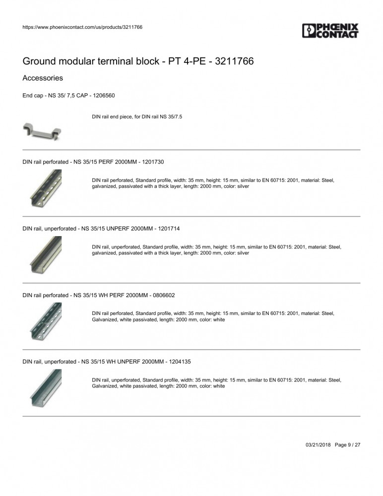 PT 4-PE 3211766 datasheet page 9
