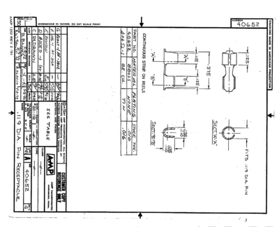 TE Connectivity 40652 Barrel Bullet Connector for sale