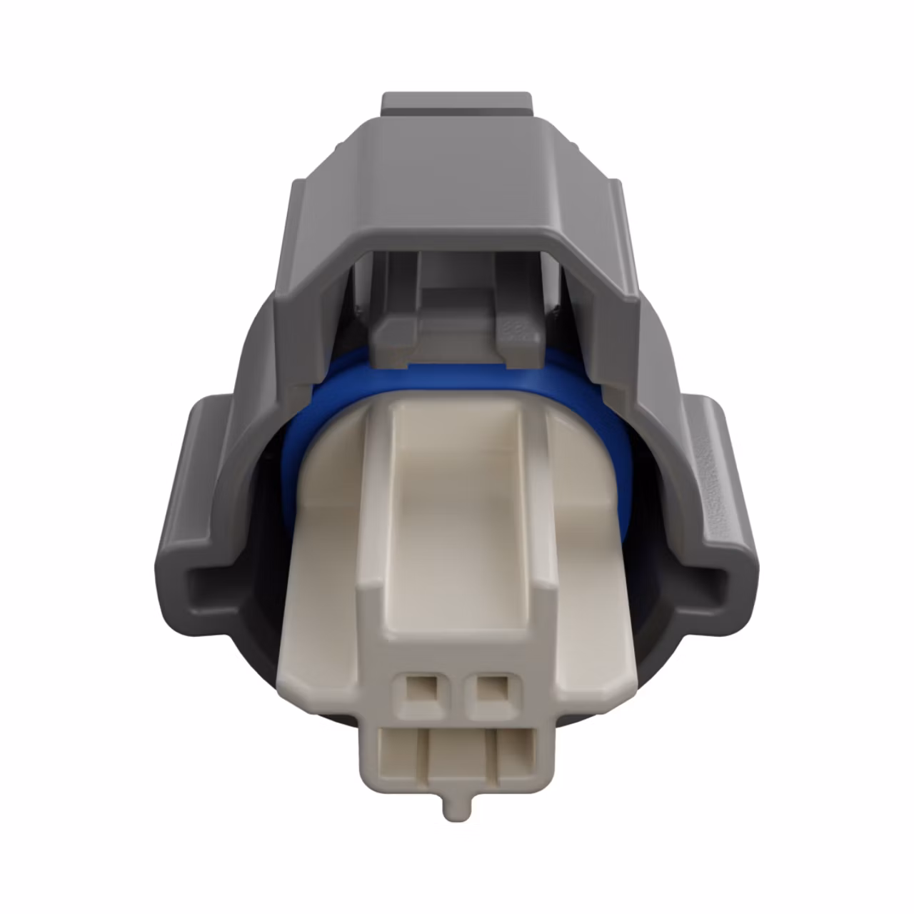 Squba Sealed Receptacle Assembly, 1.80mm Pitch, Single Row, 2 Circuits, Gray for sale
