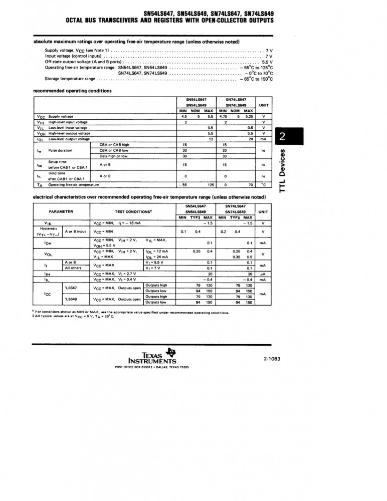 74LS681N technical document page 10
