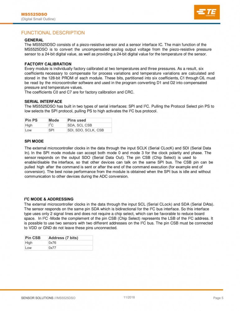 MS5525DSO datasheet page 5