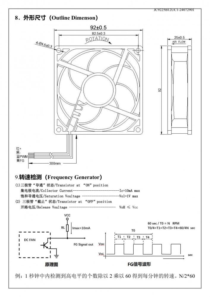 JC9225B12UC1 approval sheet page 5