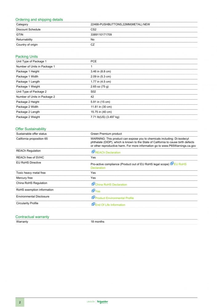 ZB4BT5 technical document page 2
