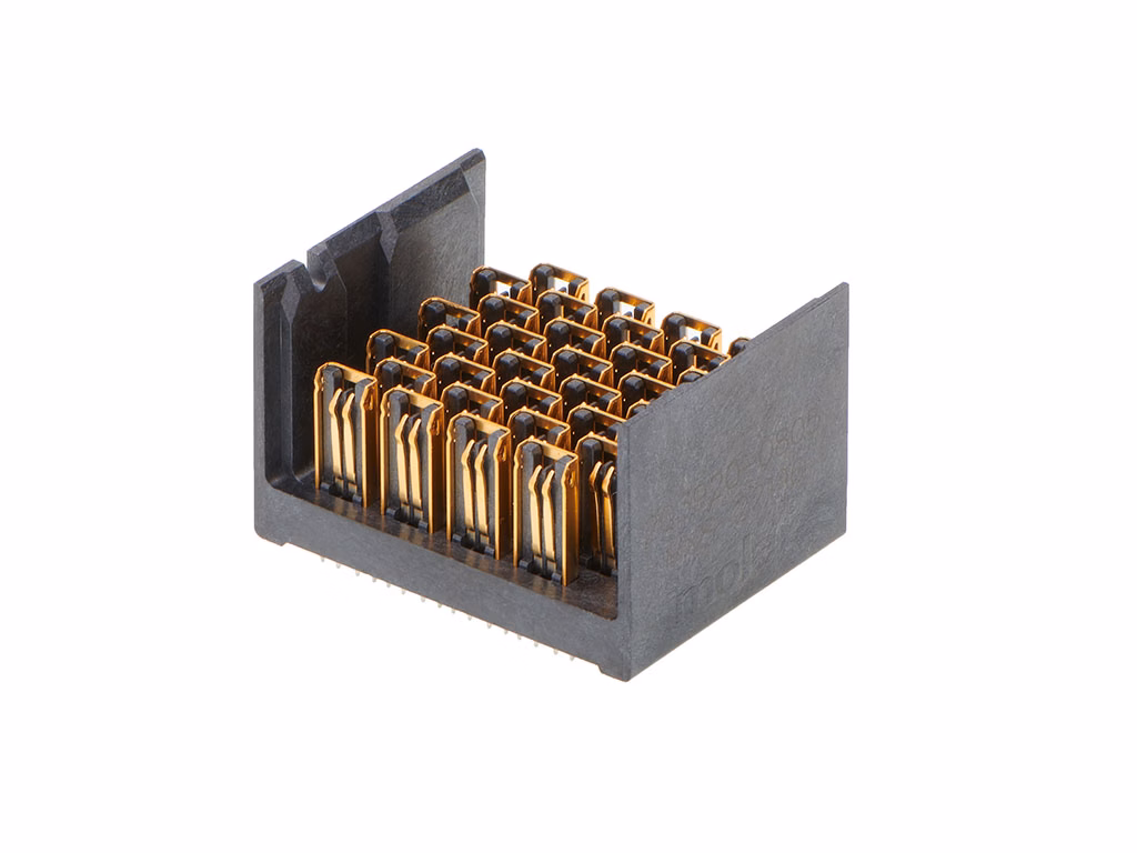 Impulse 90 Ohm 6-Pair Vertical Header, 2.00mm Pitch, Unguided, 12 Columns, 72 Differential Pair