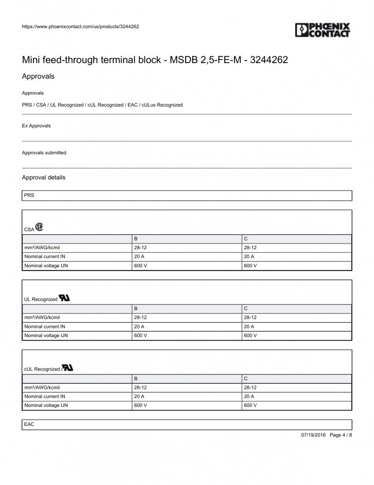 Phoenix Contact 3244262 technical document page 4