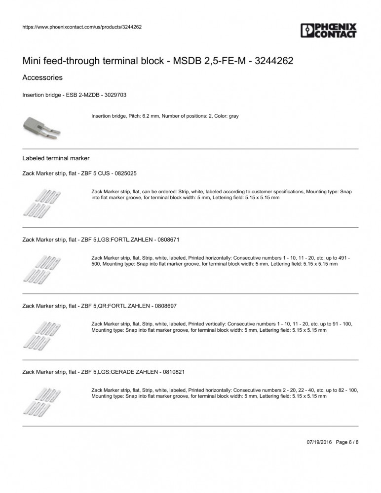 Phoenix Contact 3244262 technical document page 6